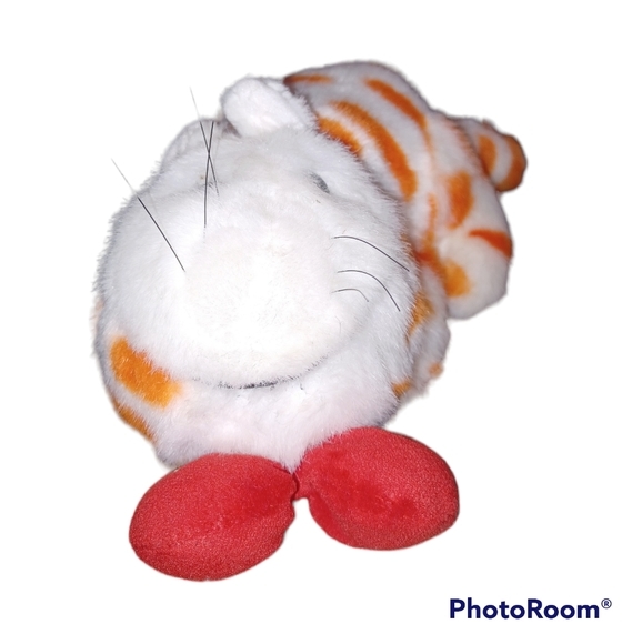 Fat Cat | Toys | Fat Cat Steven Smith Orange White Red Bow Tie Vtg ...